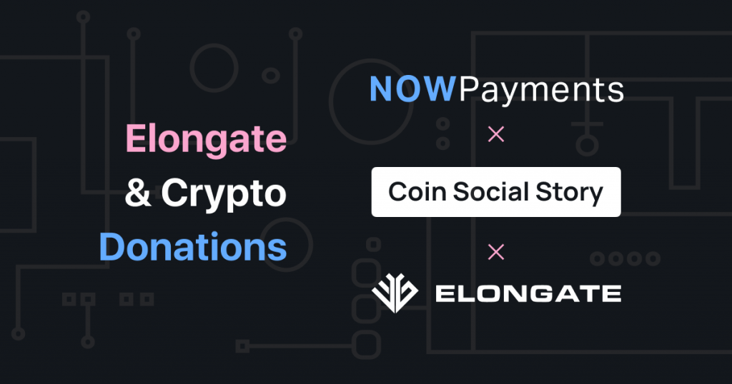 How to donate with crypto to ELONGATE? | NOWPayments