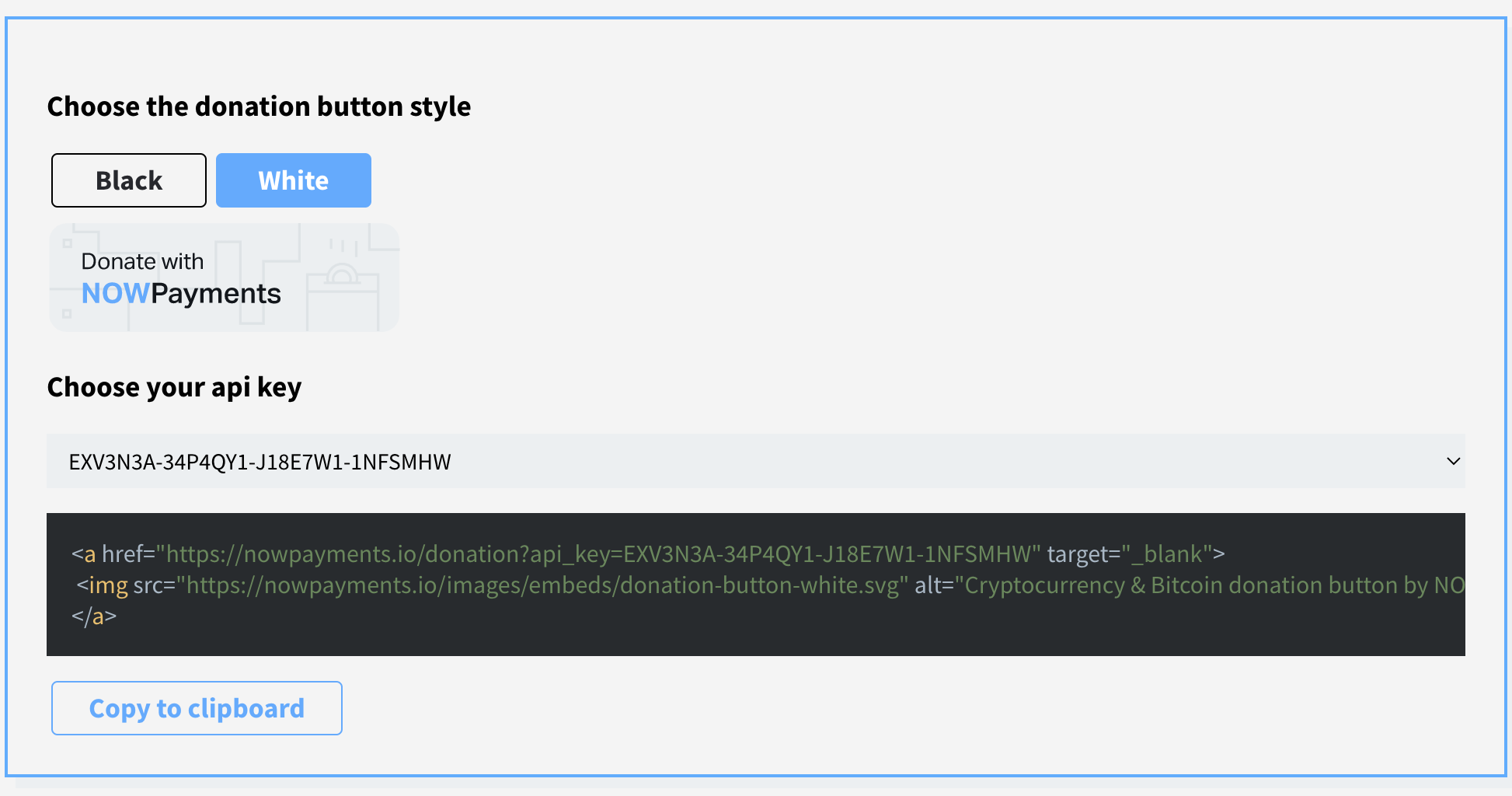 Cryptocurrency Donation Button: How to get crypto donations