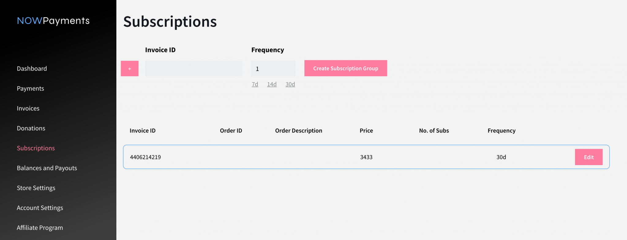 How to set up a subscription plan with FLOKI | NOWPayments