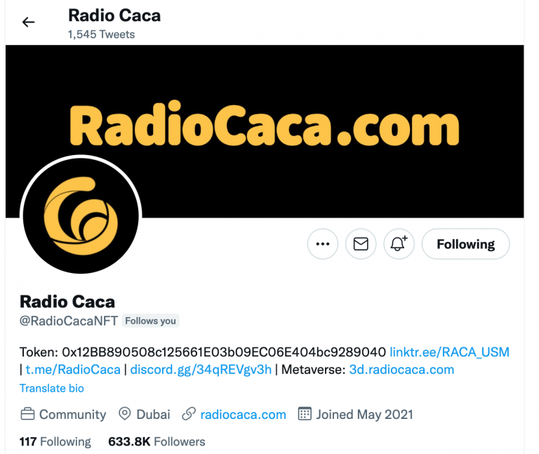 Who are the Top 5 Radio Caca influencers? | NOWPayments