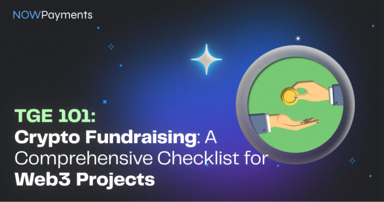 Checklist: How to Organise Crypto Fundraising? | NOWPayments